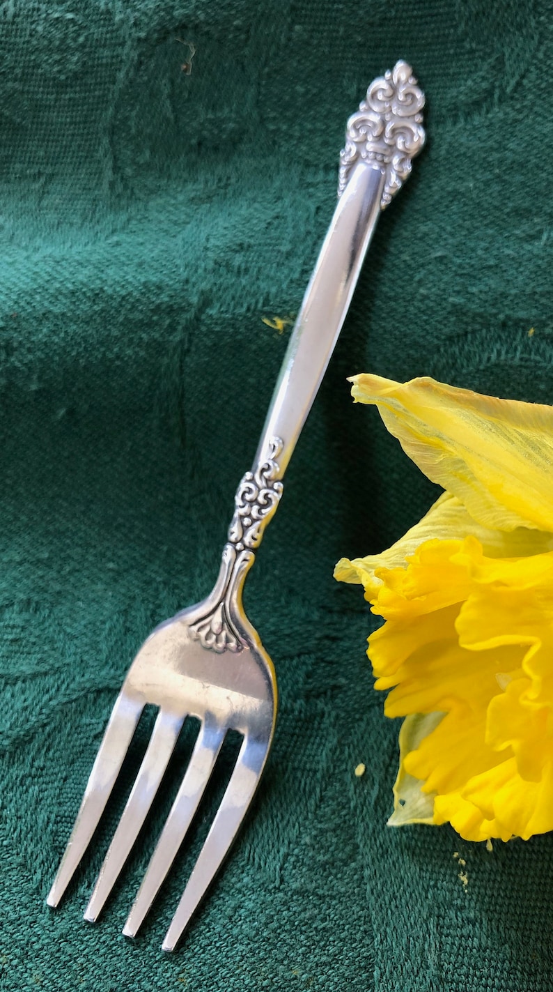 Vintage Silver Plated Childs Fork Toddler Fork Community - Etsy