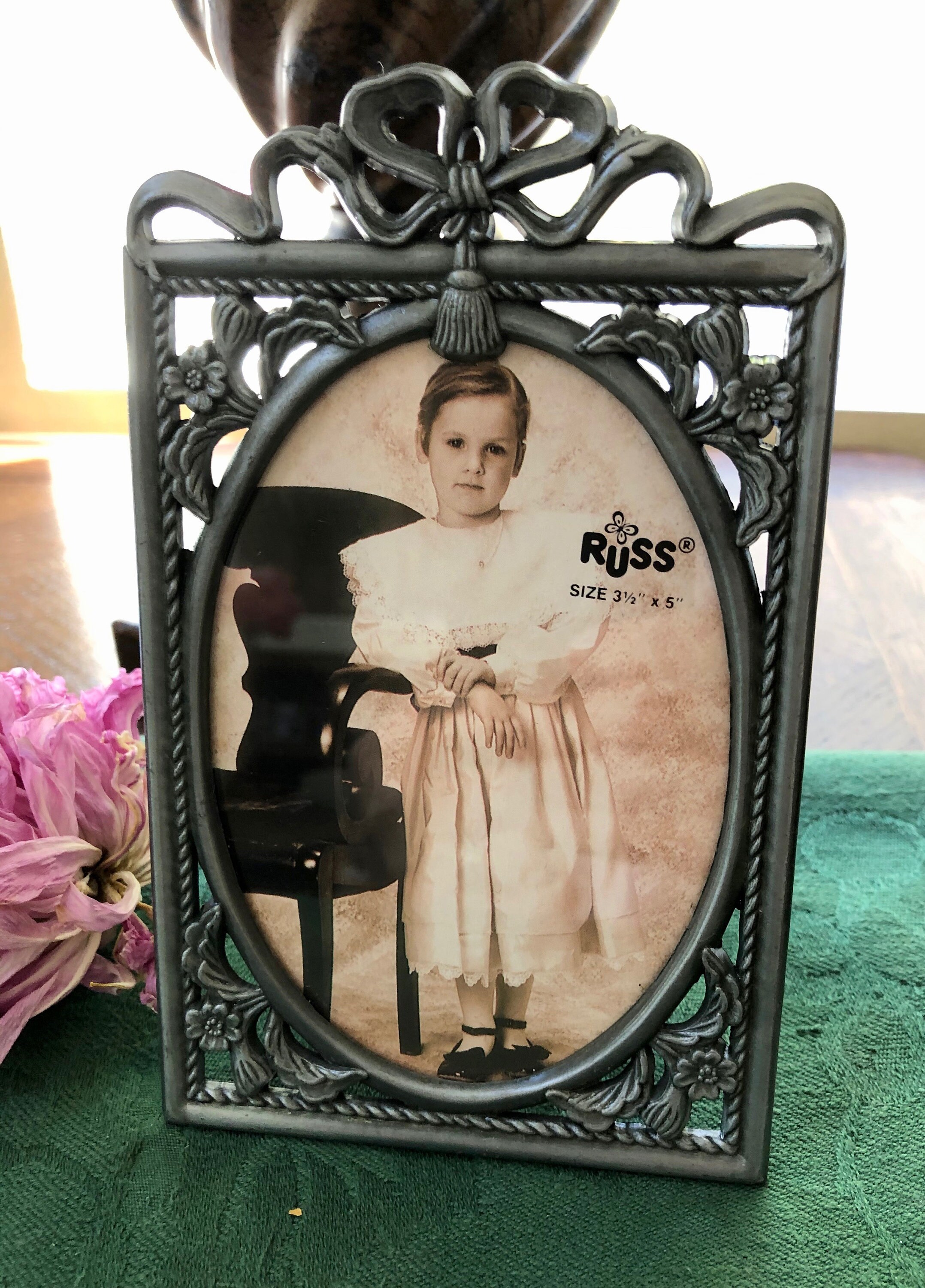 Vintage Silver Metal Picture Frame Vintage Gift Interior | Etsy