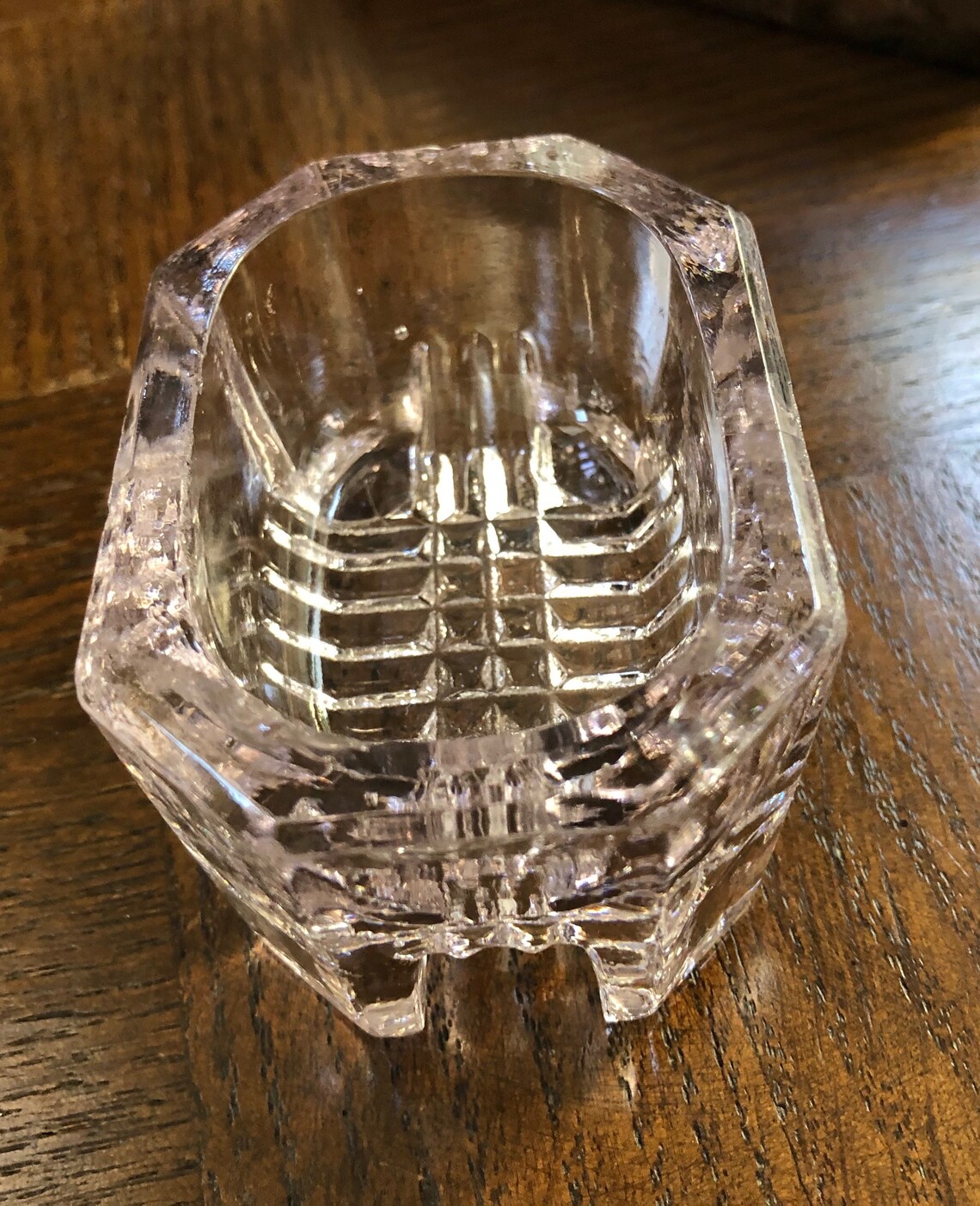 Antique Glass 2 Master Salt Dishes Salt Dips Collectible - Etsy