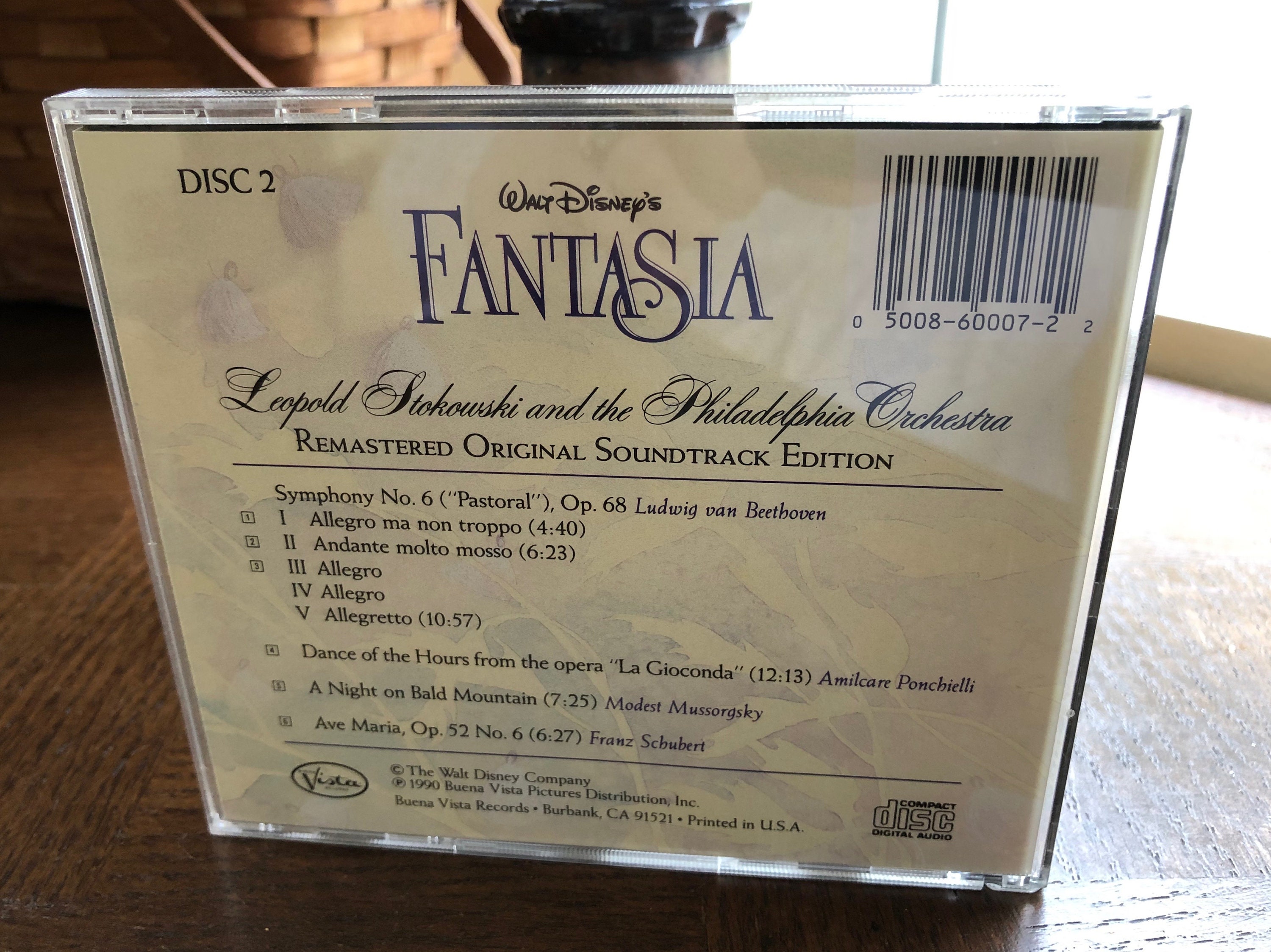 Music CD, Walt Disneys Fantasia, Disc 2, Leopold Stokowski ...
