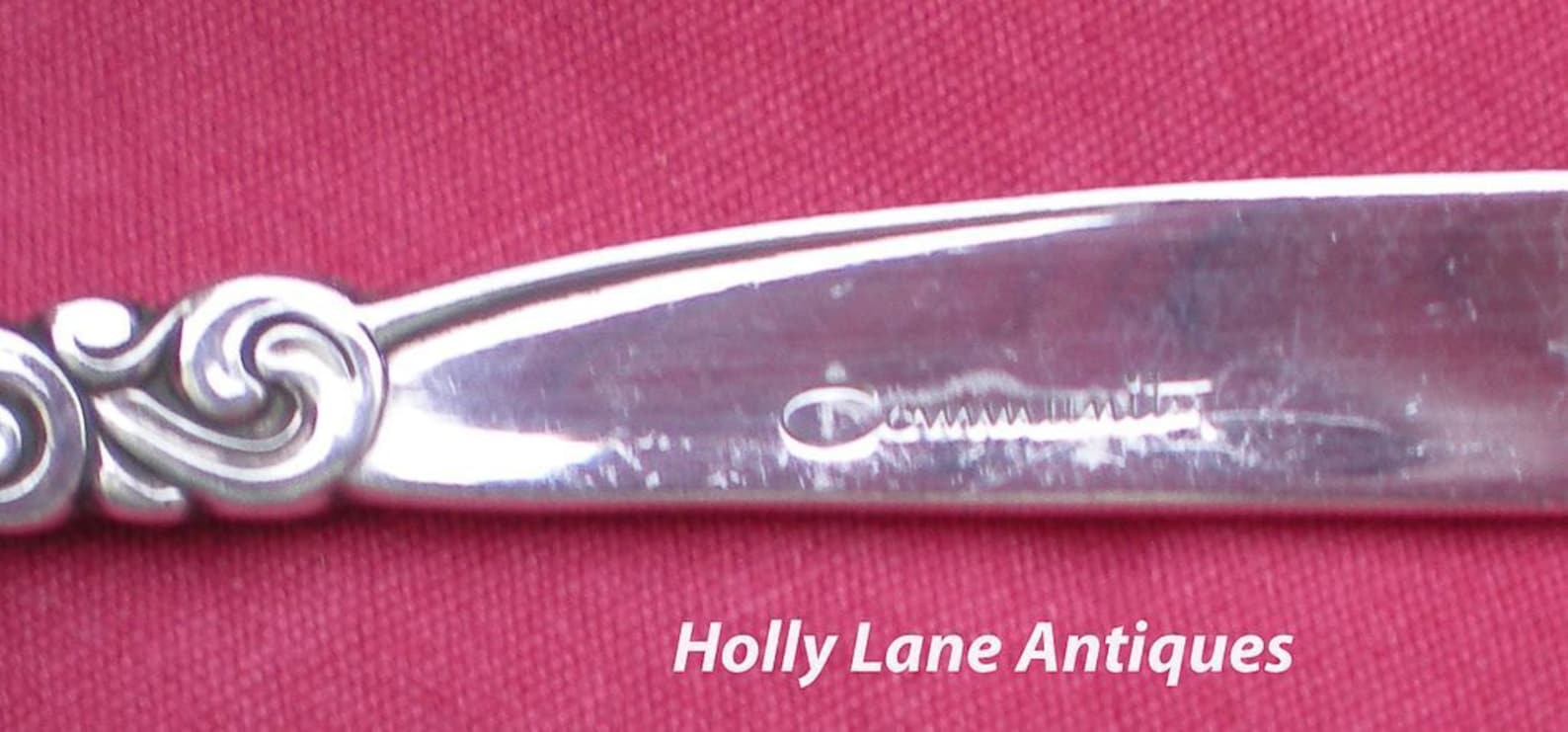 Vintage Silver Reticulated Relish Spoon, Community, Gift for Mom, Gifts ...