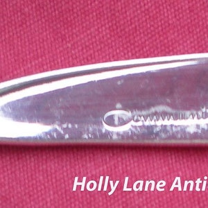 Vintage Silver Reticulated Relish Spoon, Community, Gift for Mom, Gifts ...