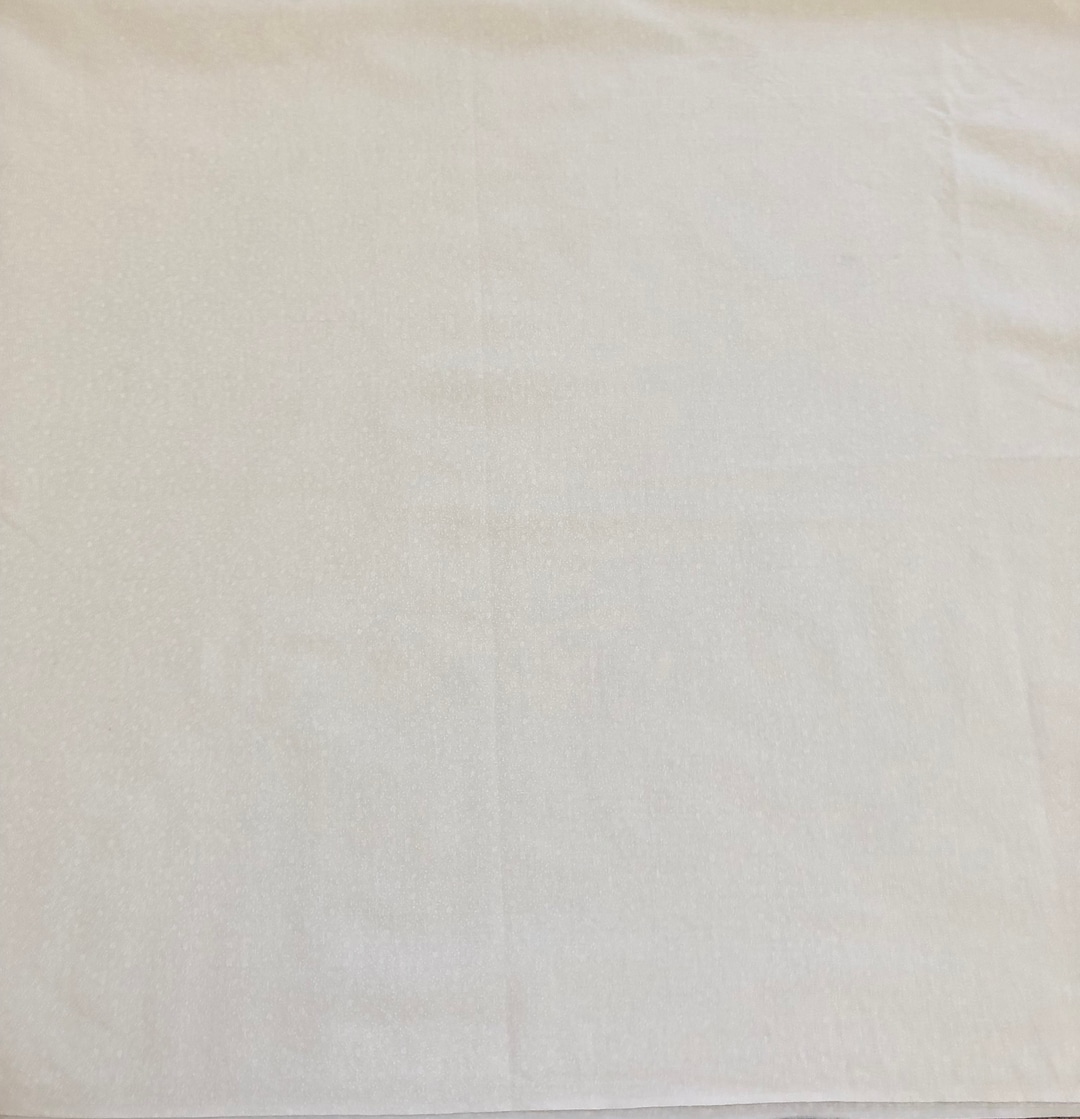 Vintage Fabric, Cream With Tiny Embossed Design, Cotton Fabric, Quilt ...