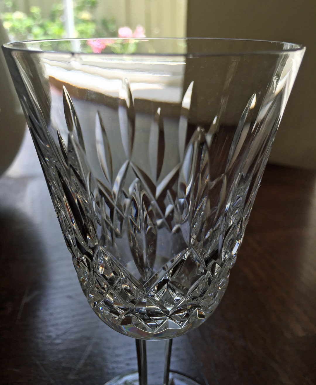 Vintage Waterford Crystal Stem, White Wine Stem, Lismore Pattern ...