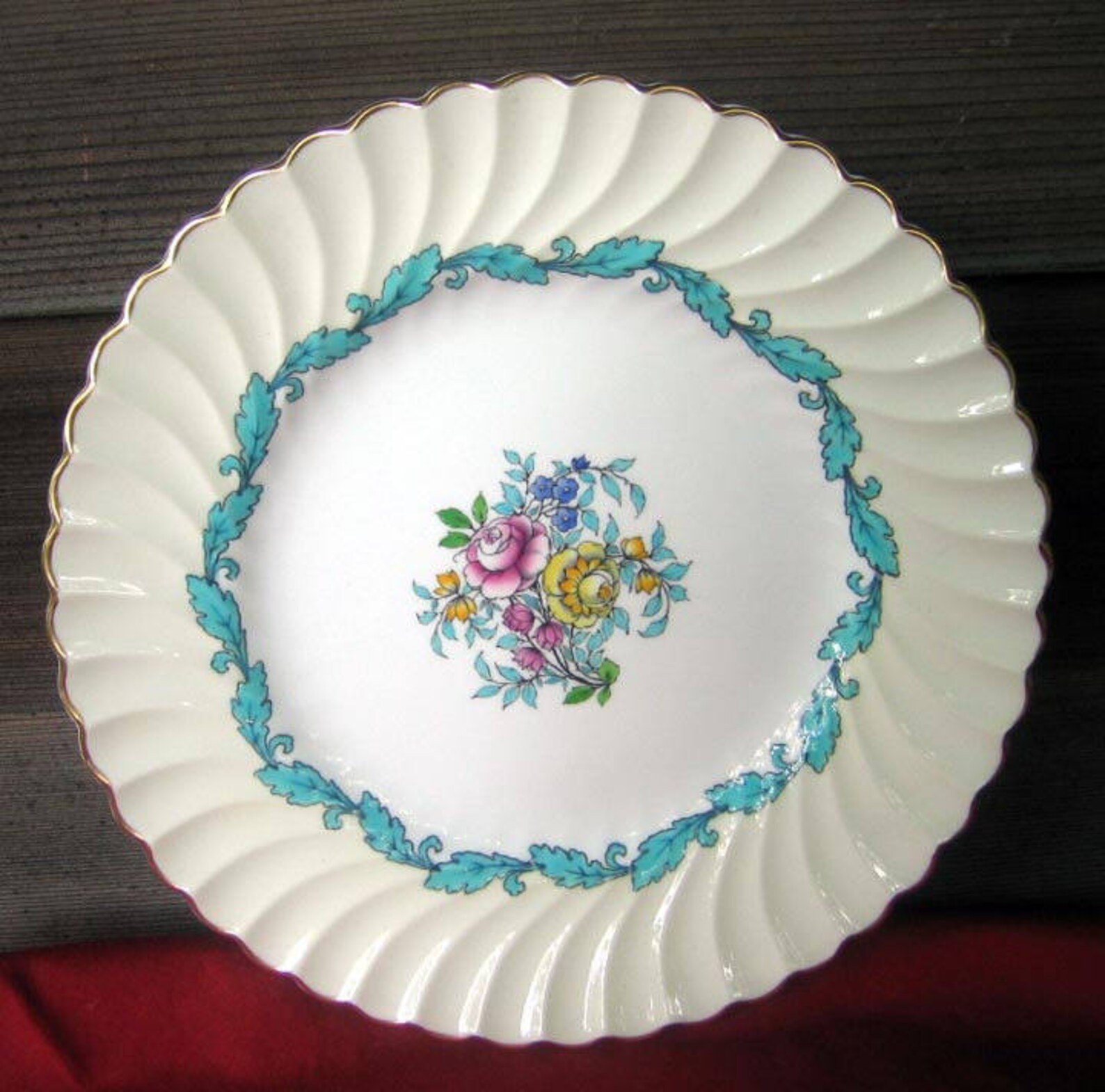 Vintage Minton Plate Ardmore Pattern England Wedding Gift - Etsy