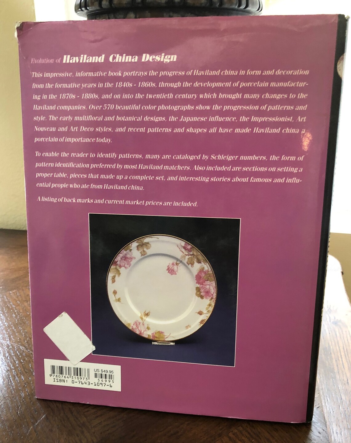 Vintage Research Book Evolution Of Haviland China Design | Etsy