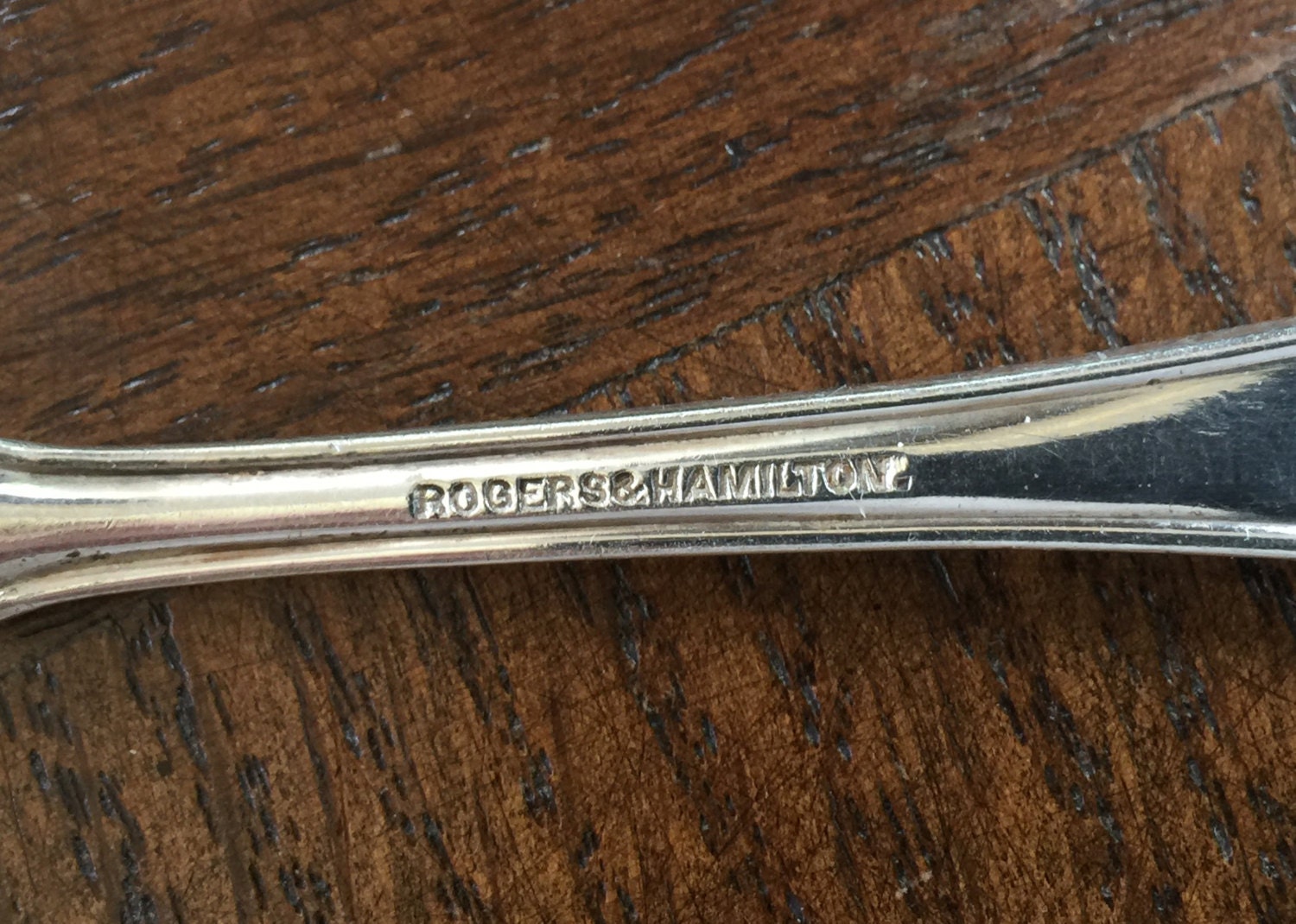 Antique Silver Plated Spoon, Rogers Hamilton, Raphael Pattern, C1891 ...