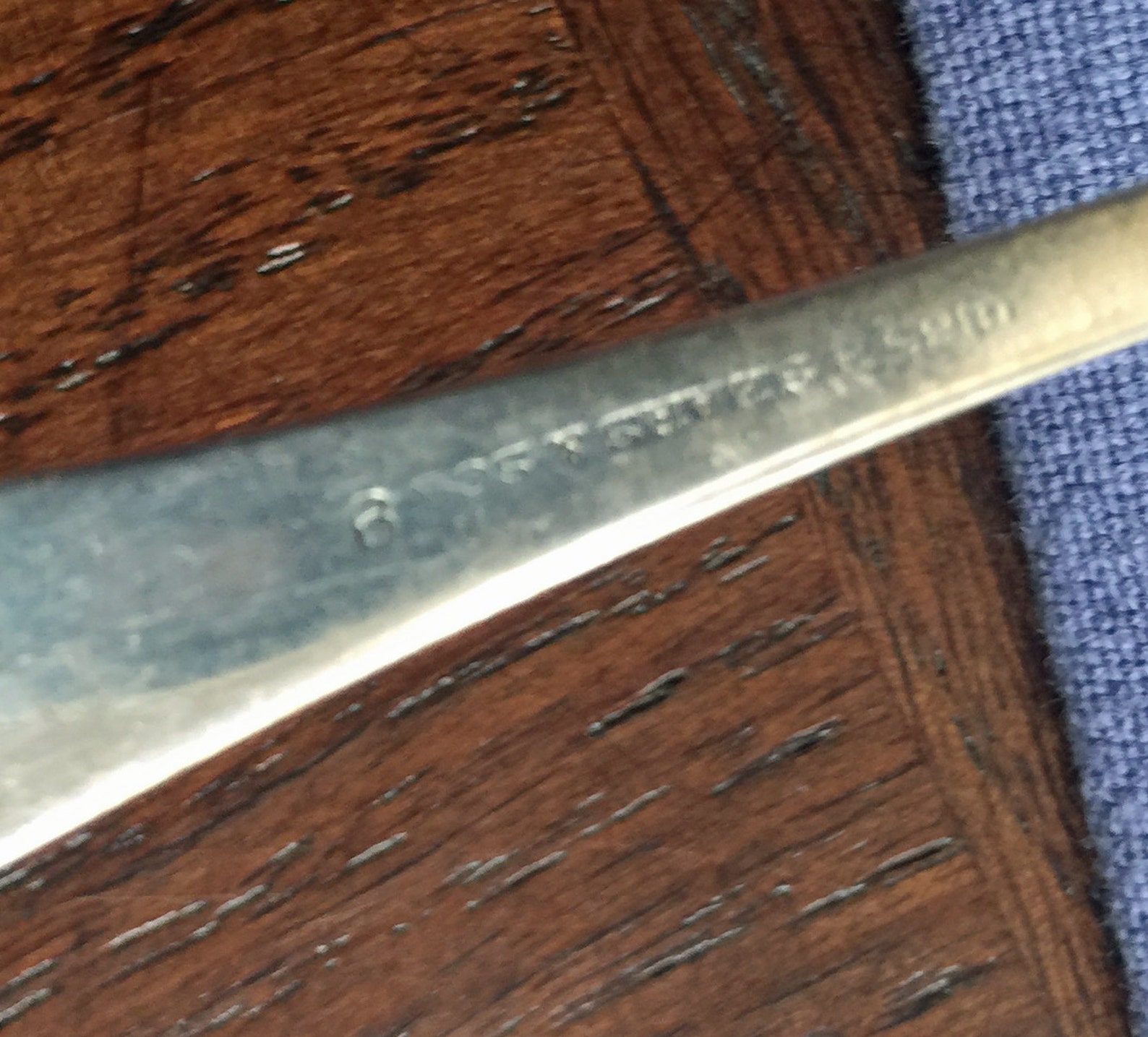 Antique Silver Sugar Spoon, Princess Pattern, H Sears and Son ...