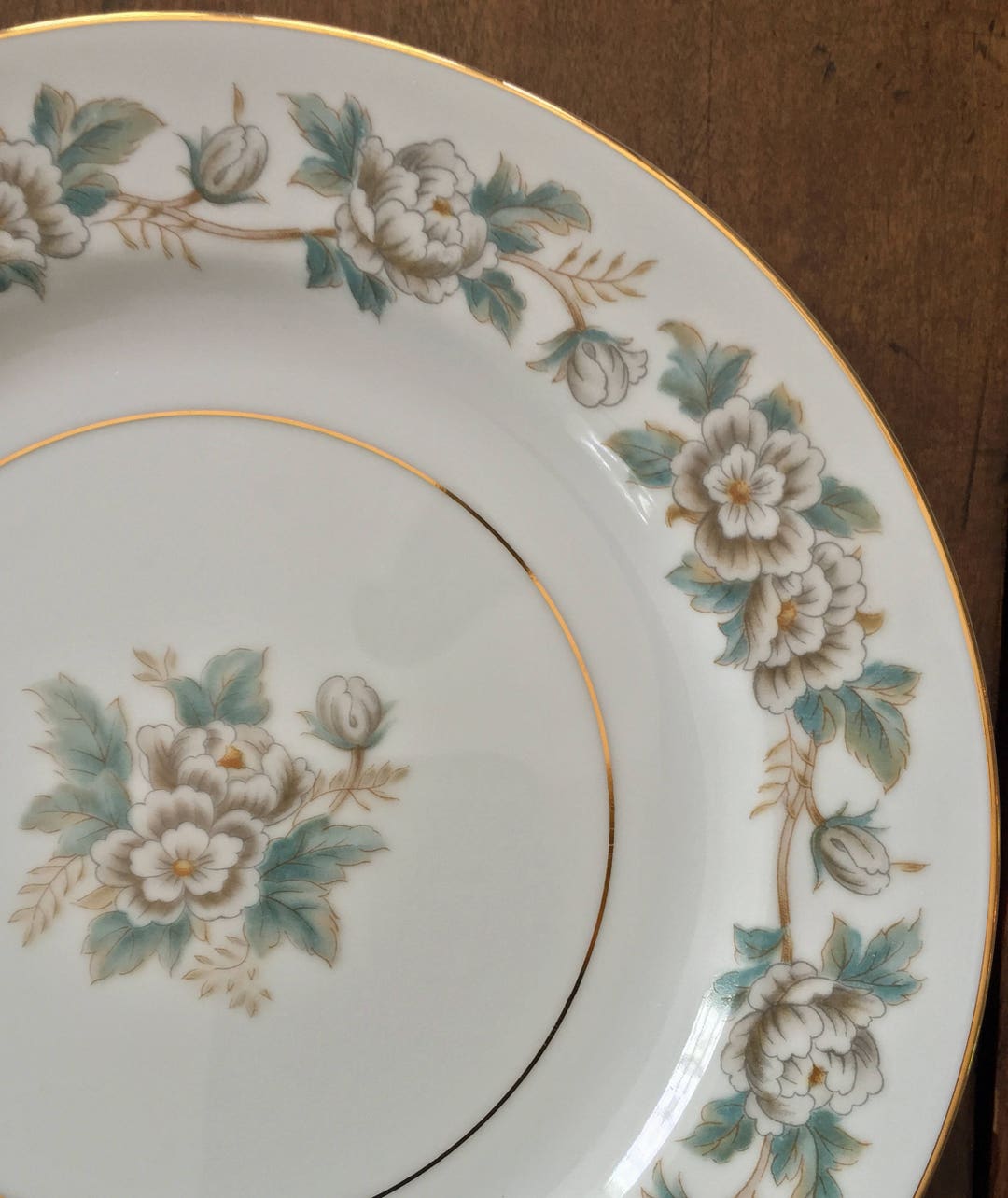 Vintage Noritake Floral Plate, Laurette Pattern, 5047, Japan ...