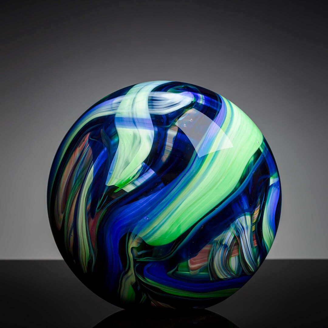 Green Macaw Jupiter Ball #766 - Etsy