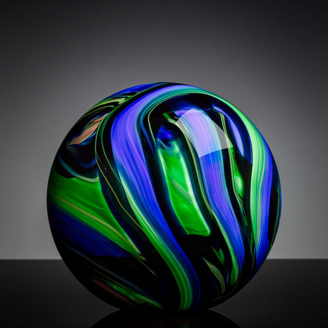 Green Macaw Jupiter Ball #780 - Etsy