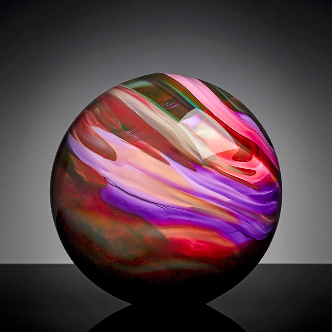 Electric Flamingo Jupiter Ball #1062 - Etsy