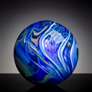 Blue Peacock Jupiter Ball #749 - Etsy