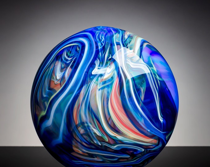 Blue Peacock Jupiter Ball #748 - Etsy