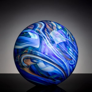 Blue Peacock Jupiter Ball #749 - Etsy