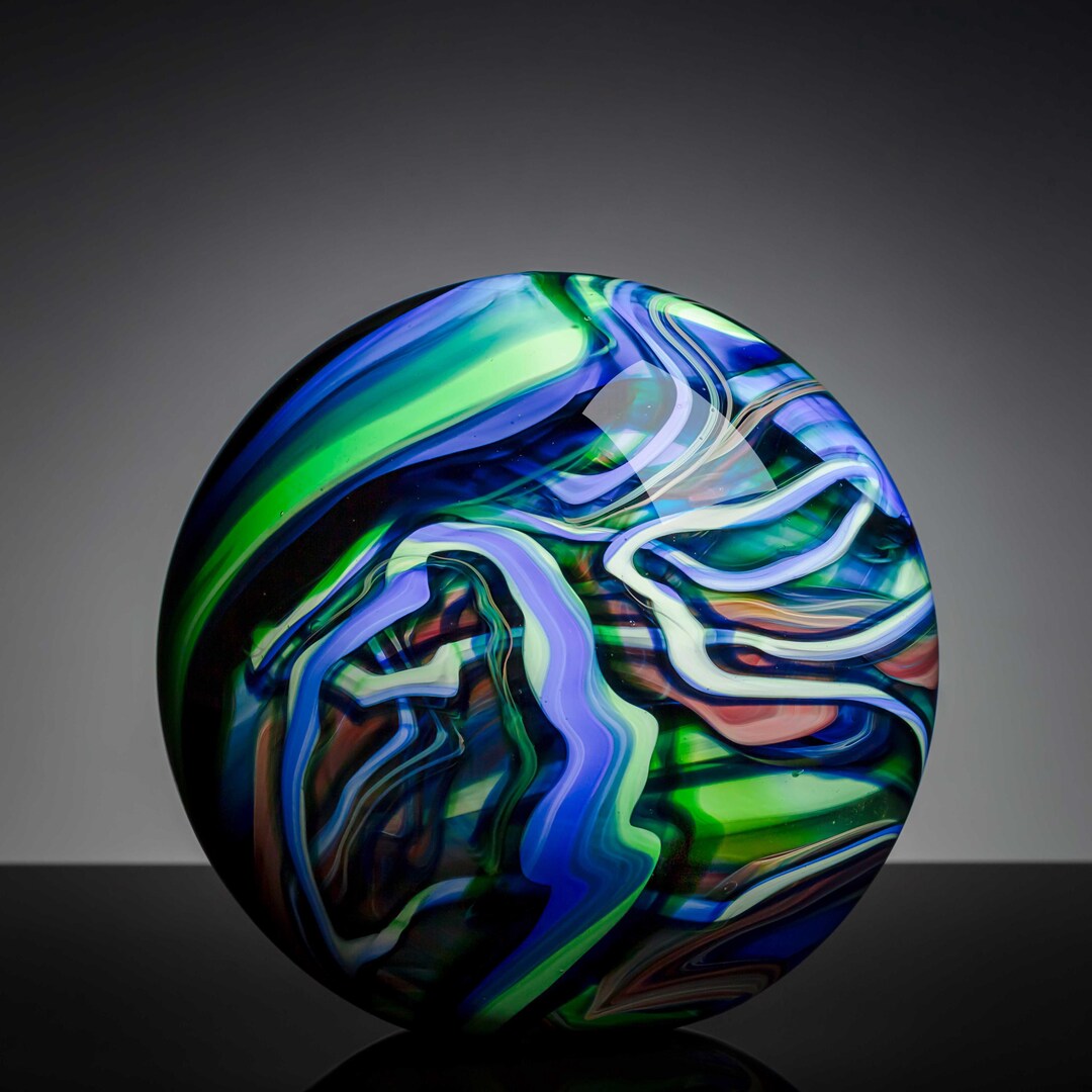 Green Macaw Jupiter Ball #778 - Etsy