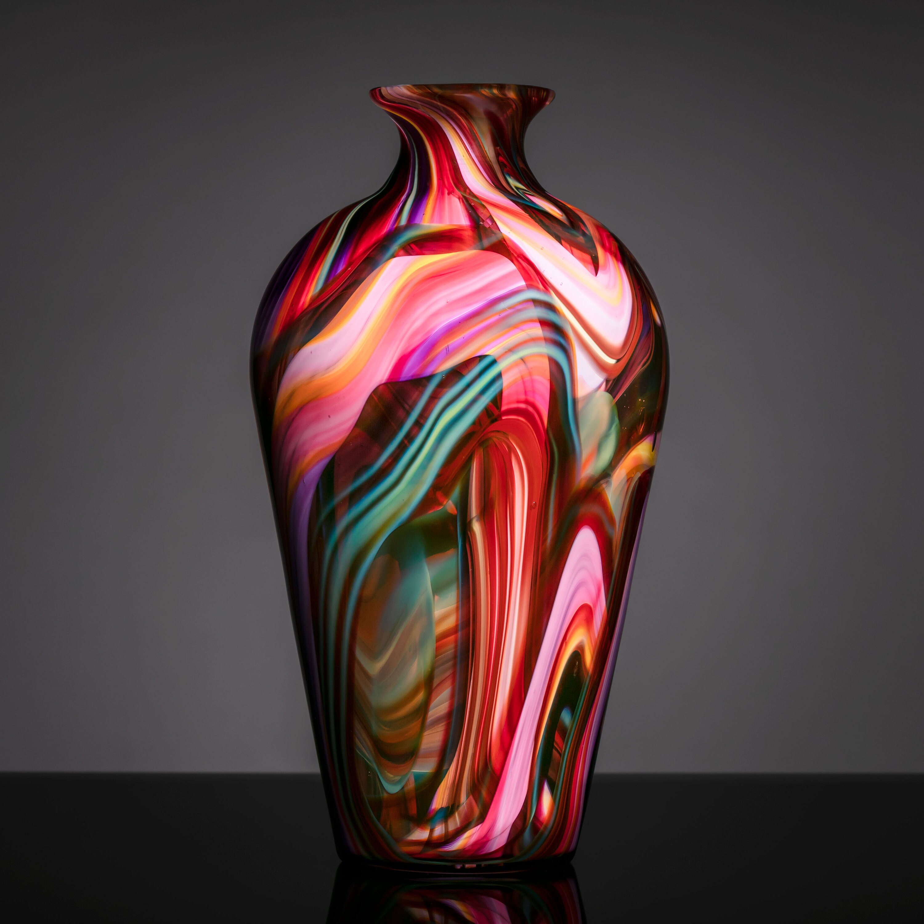 Home Décor Home & Living Electric Flamingo Amphora #114 Larry Vase ...
