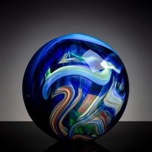 Green Macaw Jupiter Ball #721 - Etsy