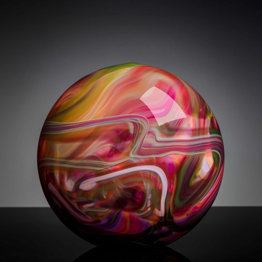 Electric Flamingo Jupiter Ball #871 - Etsy