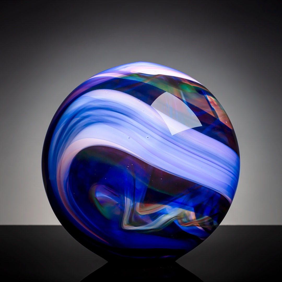 Blue Peacock Jupiter Ball #715 - Etsy