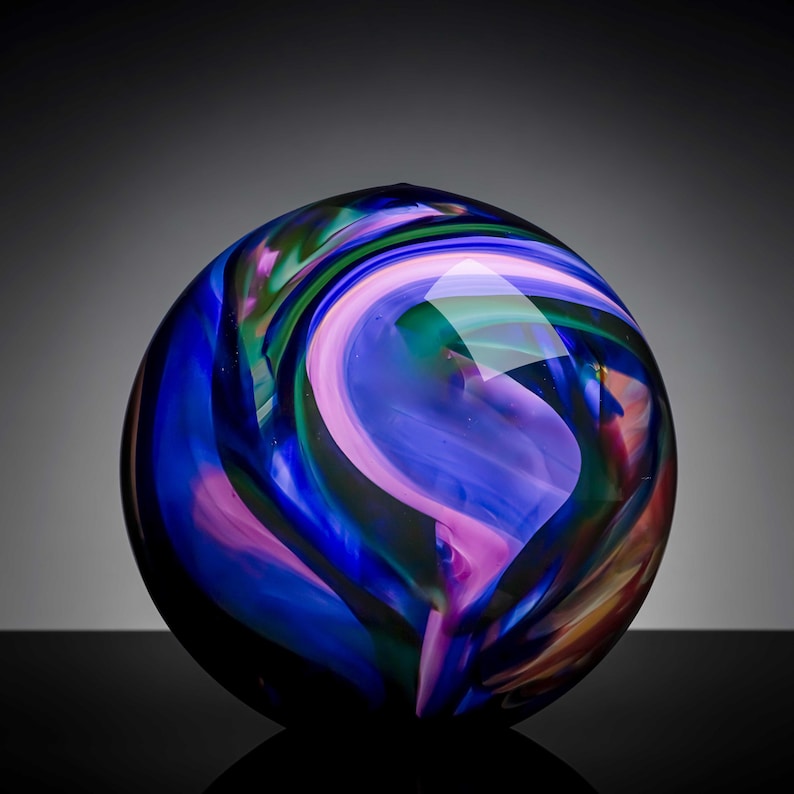 Blue Peacock Jupiter Ball #1050 - Etsy