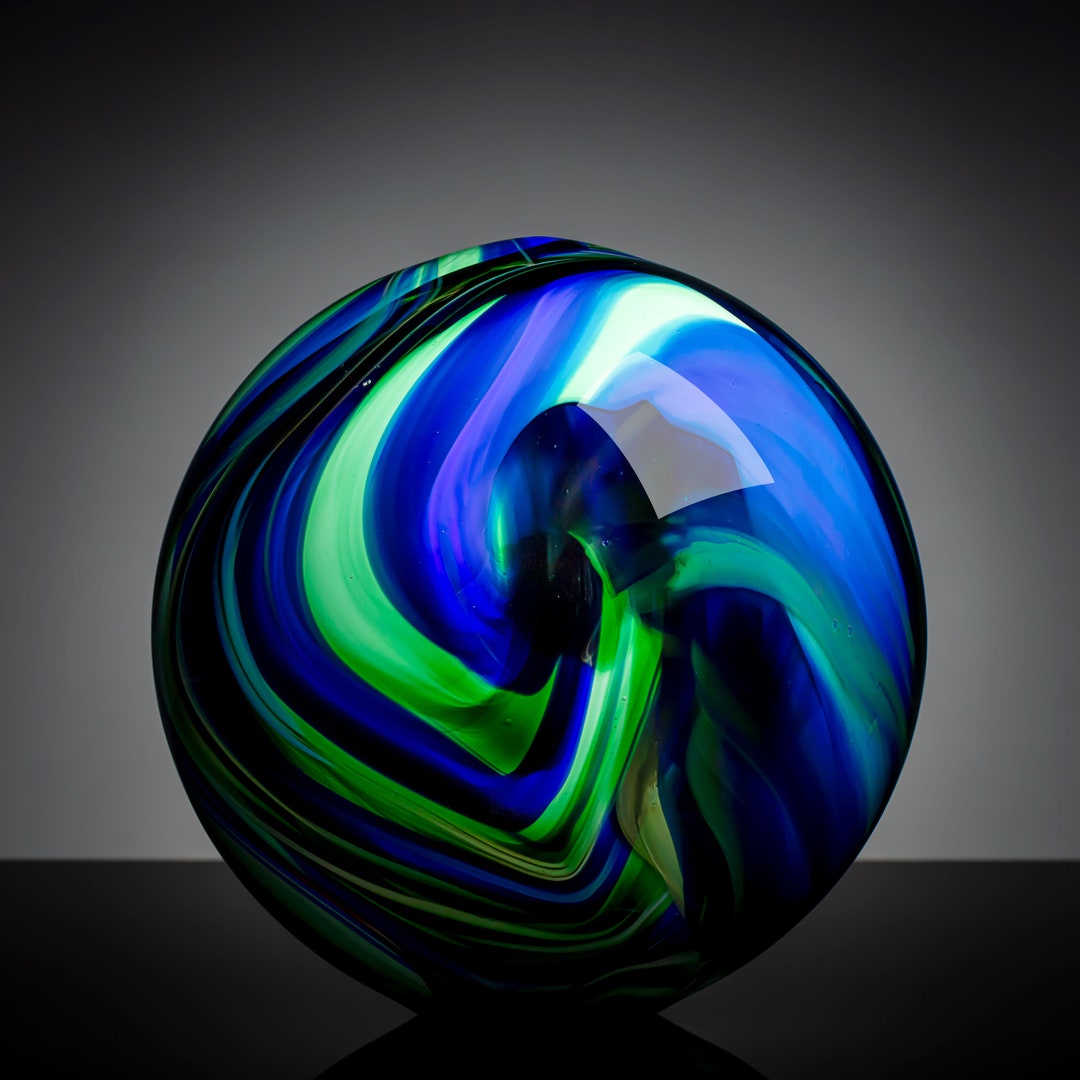 Green Macaw Jupiter Ball #609 - Etsy