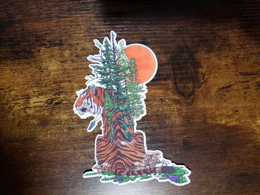 Taiga King Sticker - Etsy