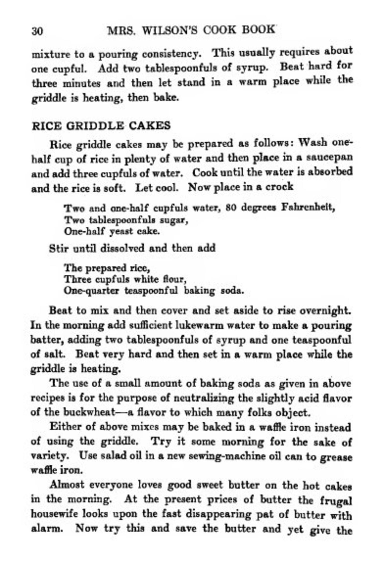 1920 Vintage Digital Cookbook: Mrs. Wilson's Cook Book - Digital PDF ...