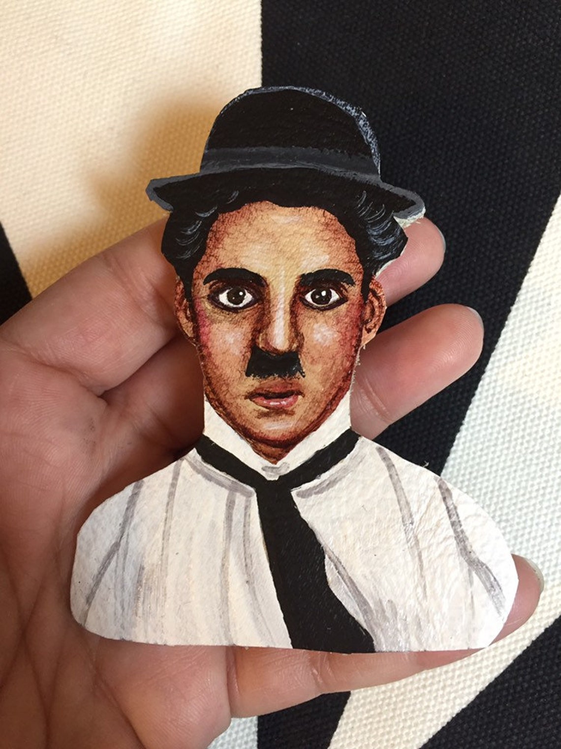 Charlie Chaplin Pin/brooch | Etsy