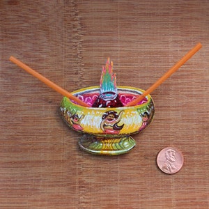 Scorpion Volcano Bowl Brooch Pin - Etsy
