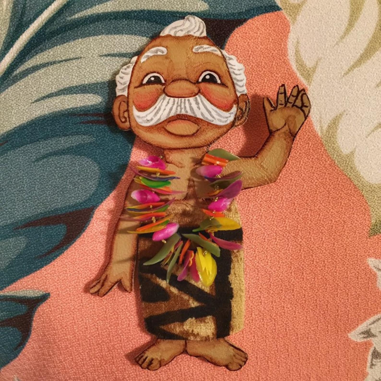 Large Size Menehune Brooch/ Pin - Etsy