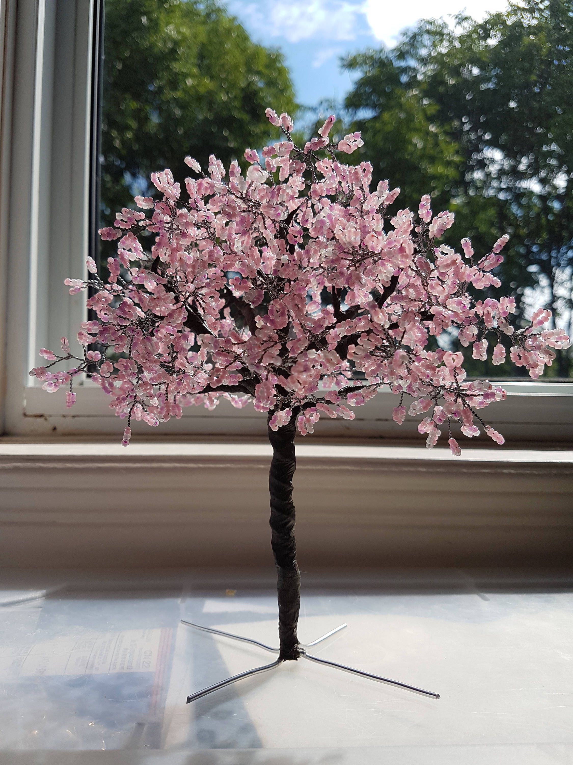Beaded Cherry Tree - Etsy