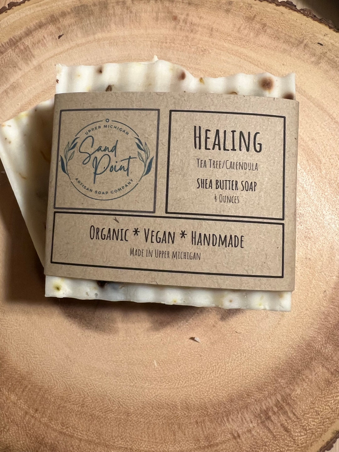 Healing Soap tea Tree/calendula 4 Pack - Etsy