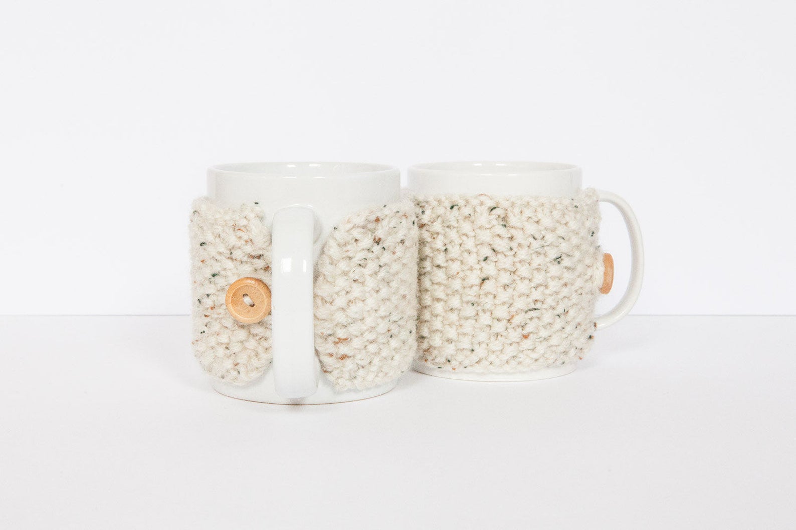 2 Knitted Mug Cosies Cup Cosy Mug Cosy Coffee Cosy in - Etsy UK