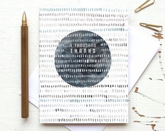 Thousand Thank You - Etsy