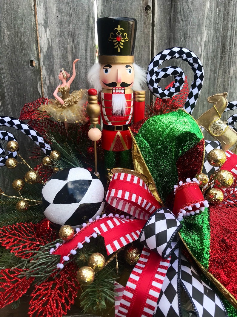 Nutcracker Centerpiece Christmas Nutcracker Centerpiece | Etsy