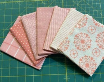 Moda Fabric - Fat Quarter Bundle - Lighthearted by Camille Roskelley - Greens - Set of 6 - Etsy