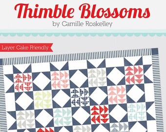 Thimble Blossom Quilt Pattern Vintage Holiday 2 - Etsy