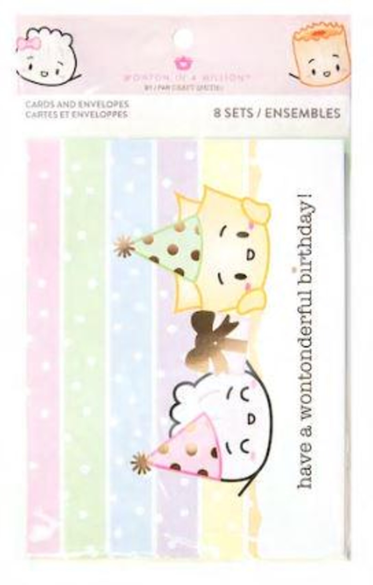 Craft Smith - Wonton in a Million - Card and Envelope Set - Etsy
