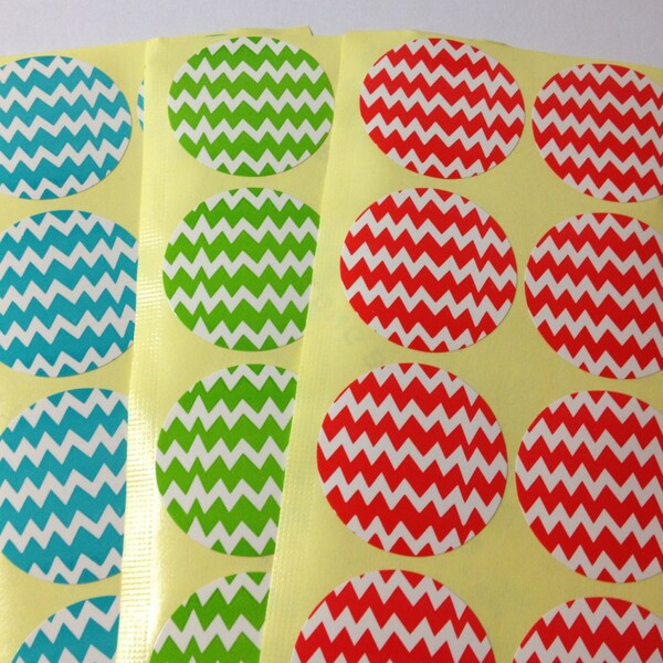 Zig Zag Stickers - Etsy