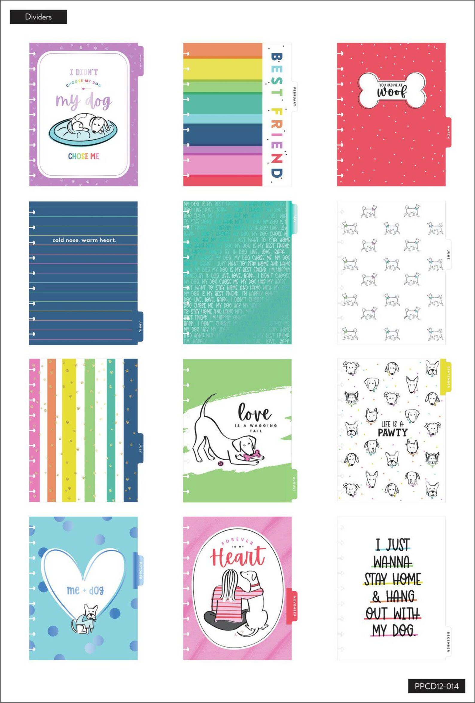 OUTDATED*** the Happy Planner - Me and My Big Ideas - 2021 Dog Lover ...