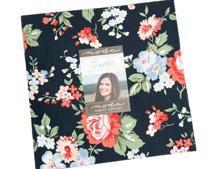 Moda Fabric - Fat Quarter Bundle - Lighthearted by Camille Roskelley - Florals - Set of 6 - Etsy