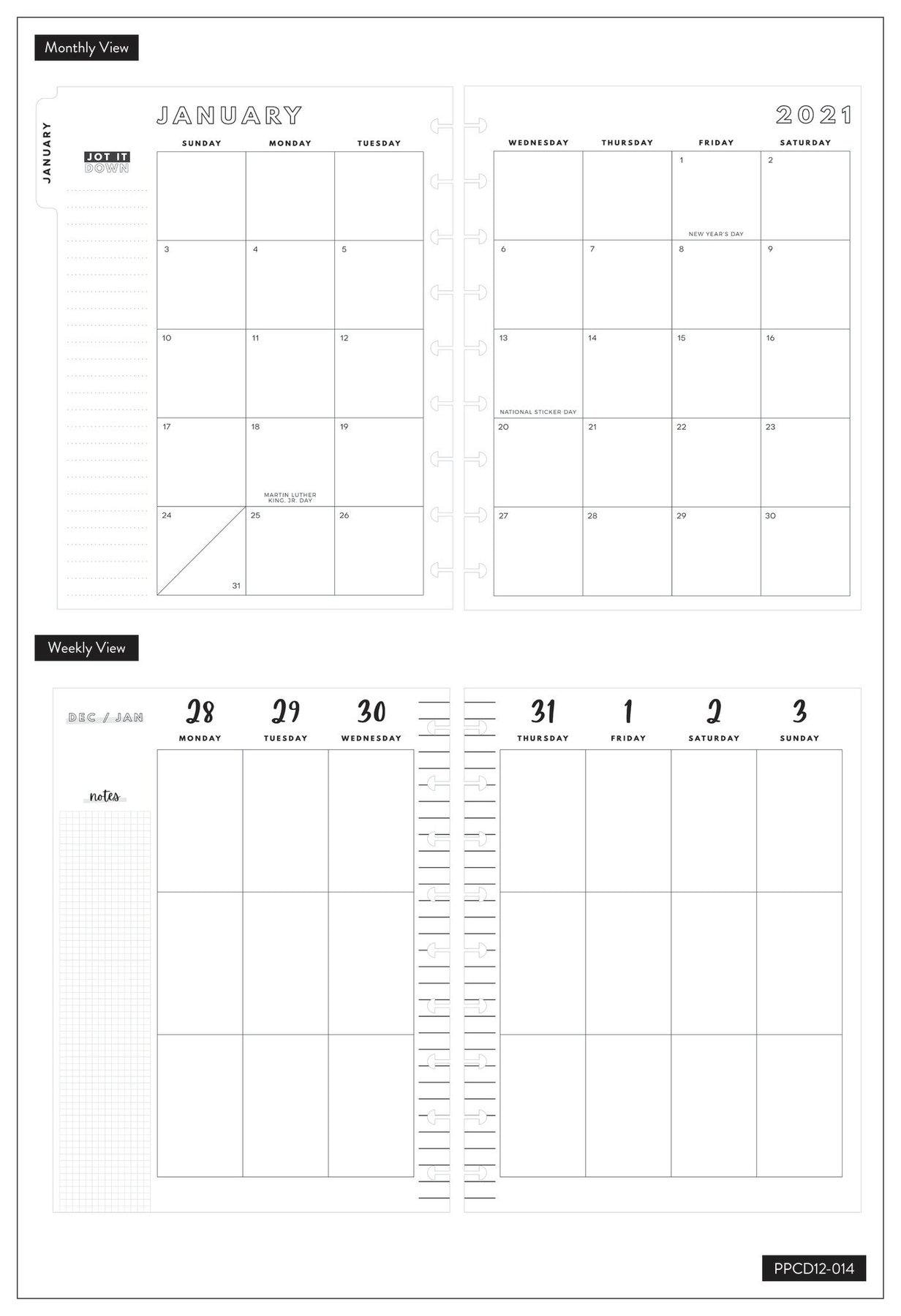 OUTDATED*** the Happy Planner - Me and My Big Ideas - 2021 Dog Lover ...
