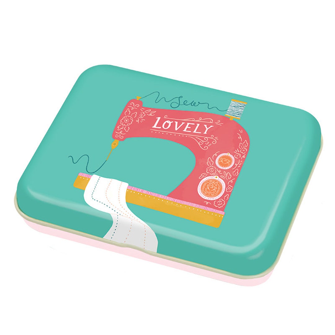 Moda Notions - Sewing Machine Tin - Etsy