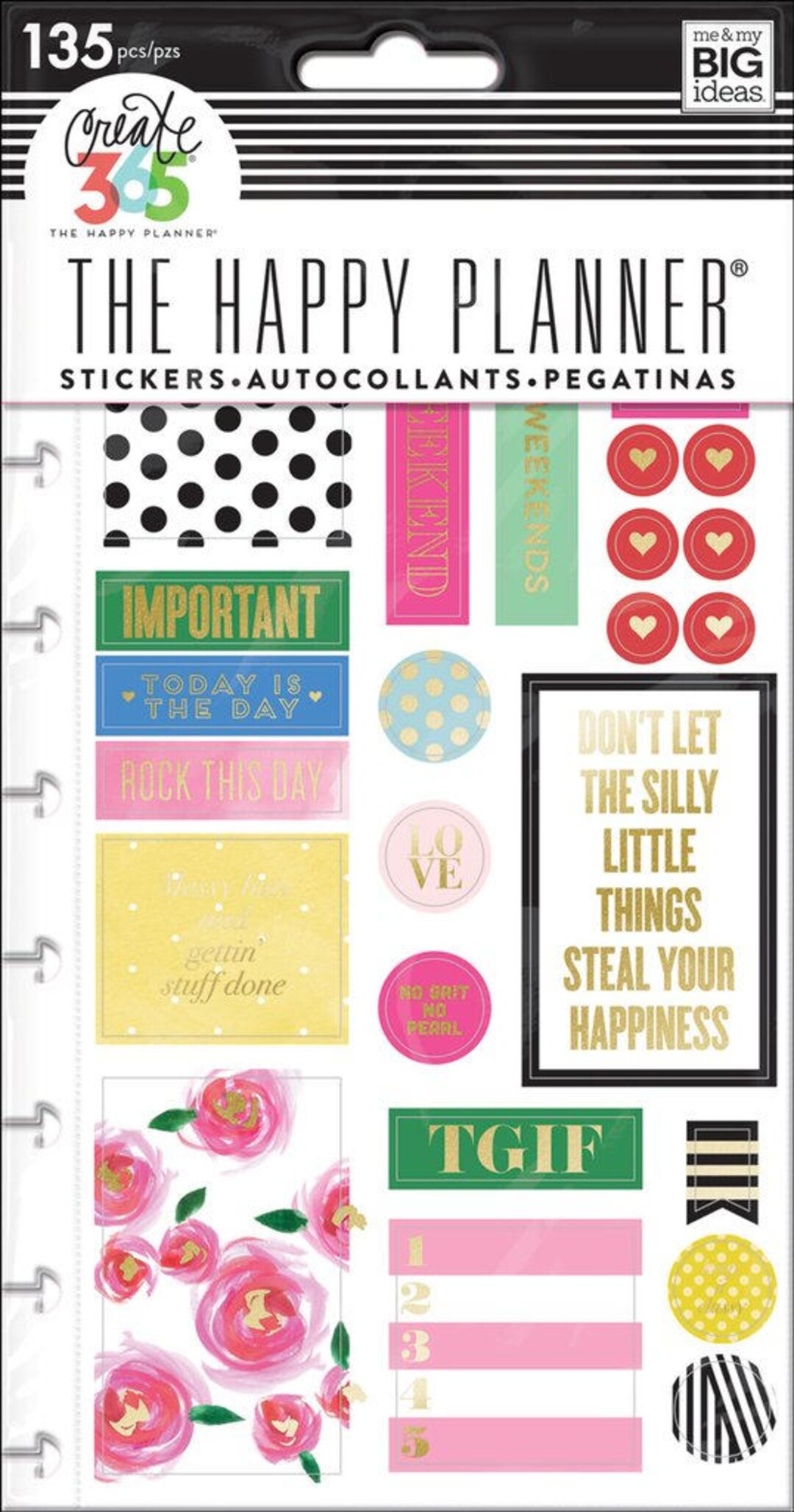 The Happy Planner - Me and My Big Ideas - Planner Stickers - Make It ...