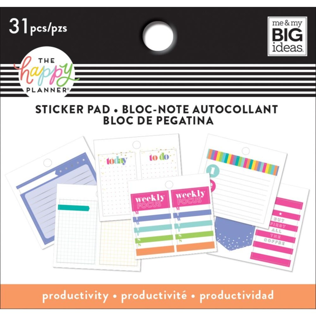 The Happy Planner - Me and My Big Ideas - Tiny Stickers Pad ...