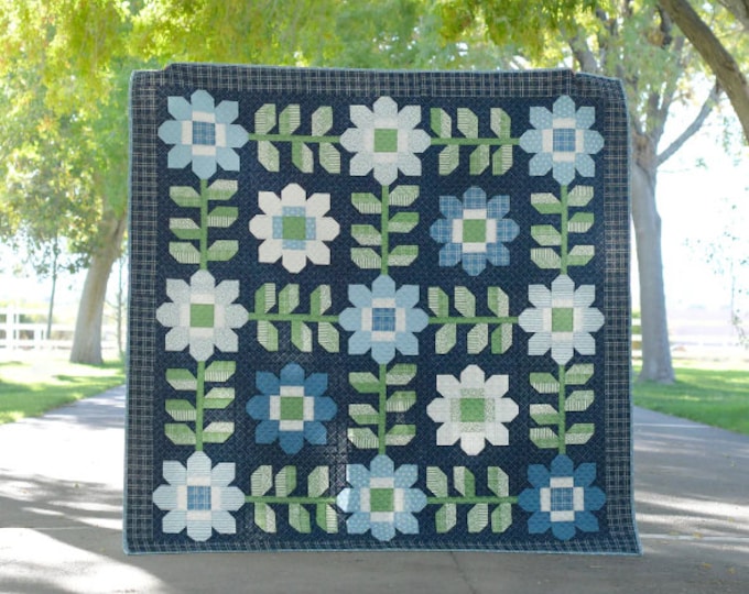 Edelweiss Quilted Throw - 72" X 72", Modern, Shoreview by Moda Fabrics ...