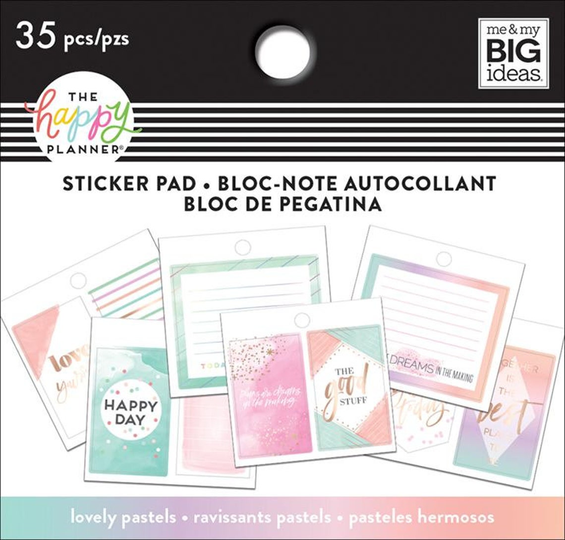 The Happy Planner - Me and My Big Ideas - Planner Stickers - Tiny ...