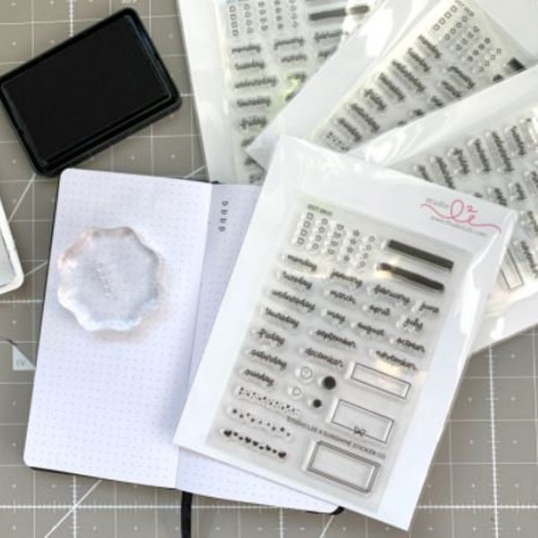 Bullet Journal Stamps - Etsy