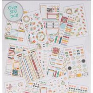 The Paper Studio - A5 Sticker Book - Floral Foil Stickers - Etsy